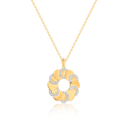 Revolve Diamond Pendant Chain
