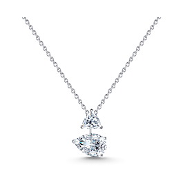 Gaia Lab Grown Diamond Pendant-Chain